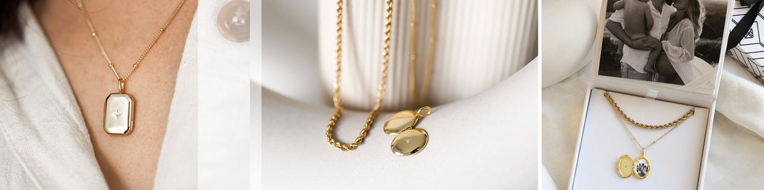 Shop Lockets & Locket Necklaces Online in New Zealand | Francesca Jewellery